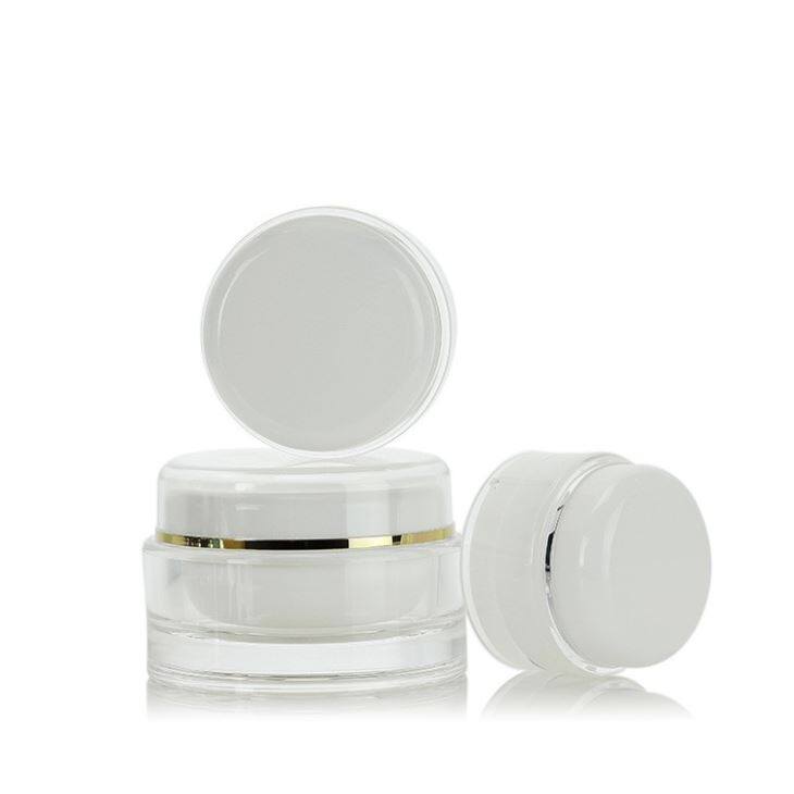 China Luxury Packaging Empty Cream Container 50ml Pour Skin Care Opal ...