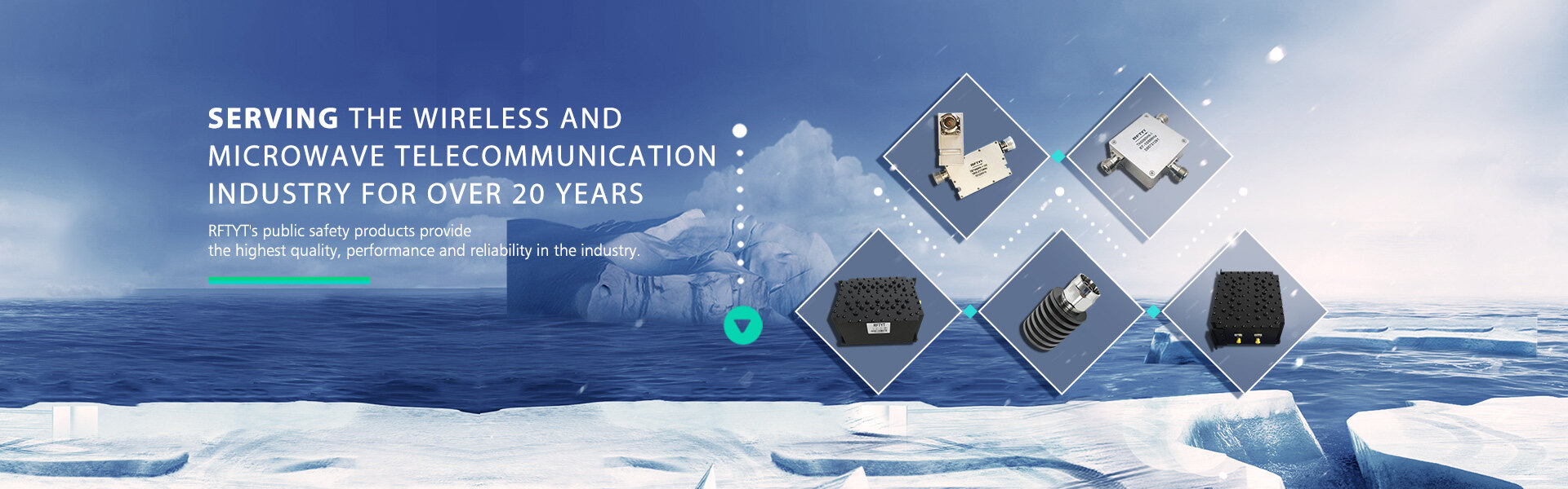 Ku Band Waveguide Circulator Microwave Unit