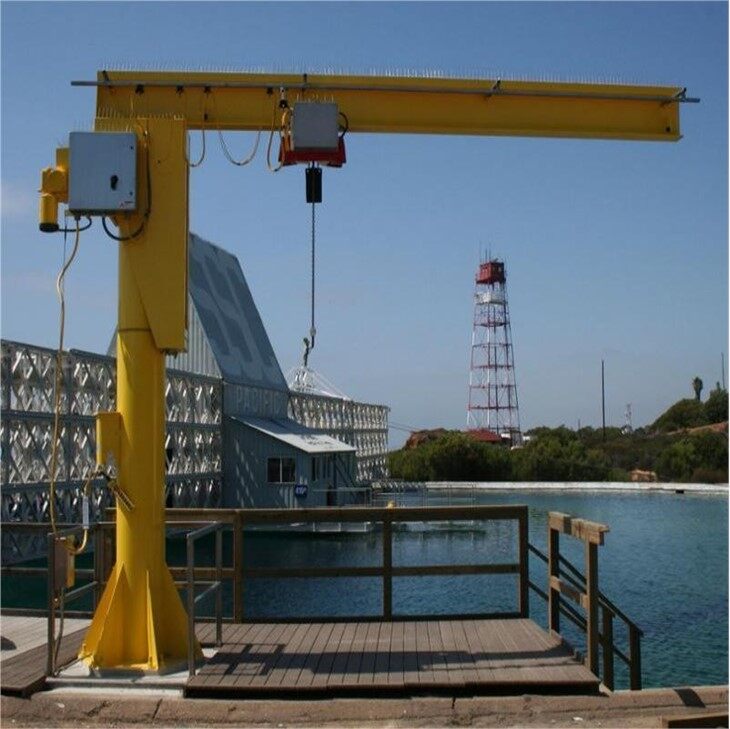 China Flange Fixed Cantilever 360 Degrees Rotating Cantilever Crane Jib ...