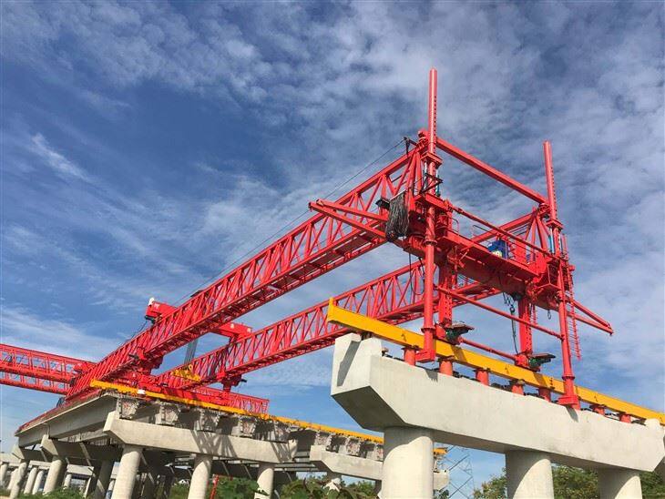 China 320t Self-balancing Bridge Beam Launcher Manufacturers Suppliers ...