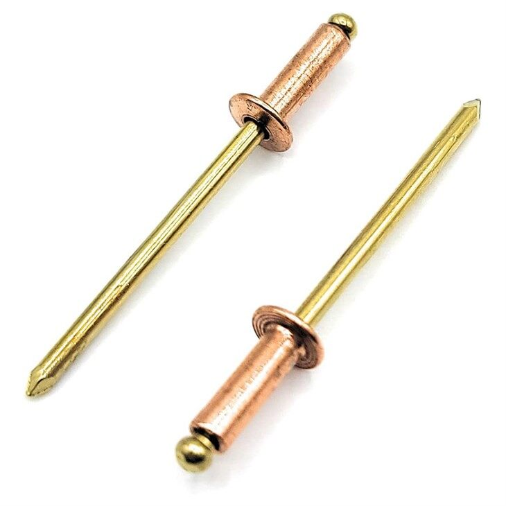 China Brass Pop Rivets Manufacturers Suppliers Factory - Custom Brass ...
