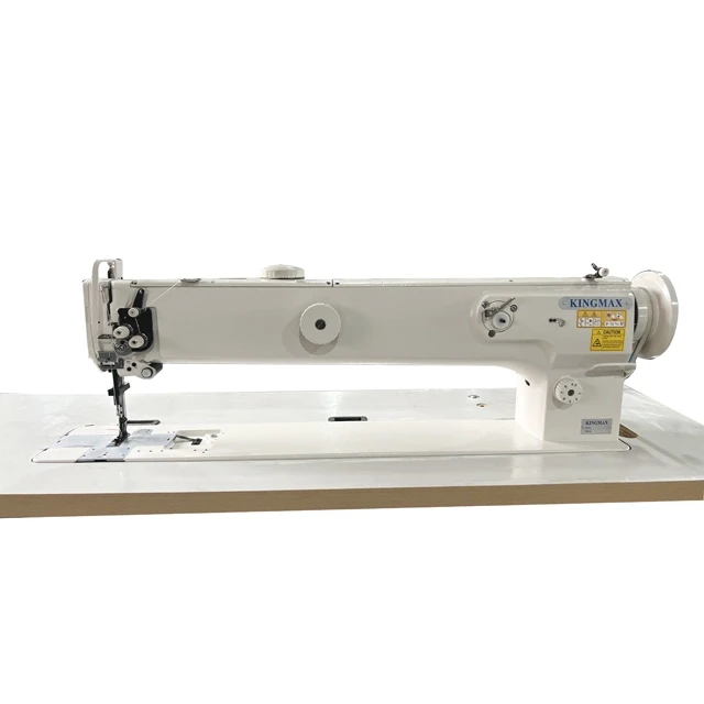 China 30 Inch Long Arm Flat Bed Leather Sewing Machines with Walking ...