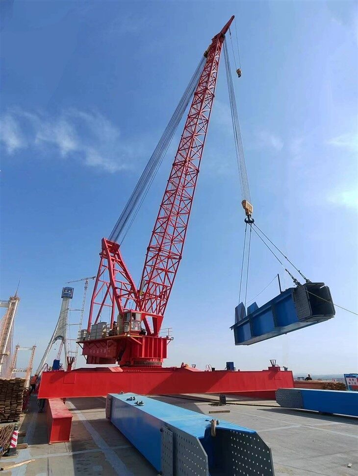 China 50t~2000t Offshore Mast Crane Manufacturers, Suppliers and ...