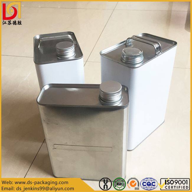 China Customized 4 Litre F Style Metal Cans Manufacturers Suppliers ...