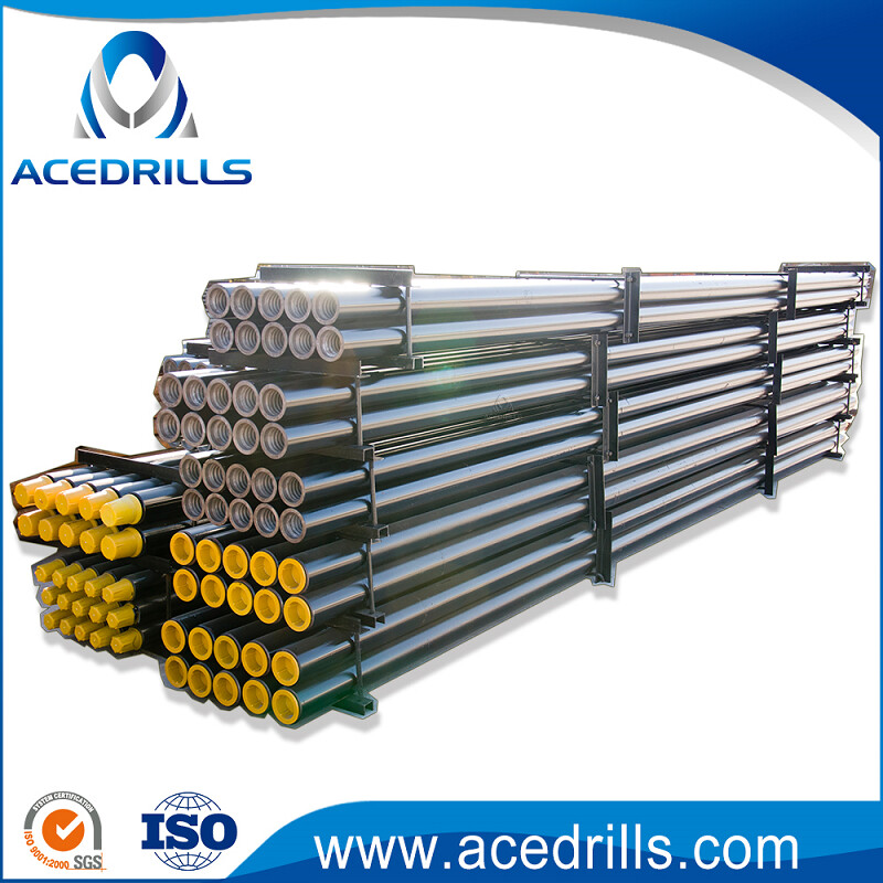 China T60 MF Rock Drill Rods and Thread Retrac Bits for Sandvik Mining ...