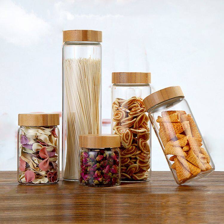 China Bamboo Glass Jars Manufacturers Suppliers Factory - Bamboo Glass ...