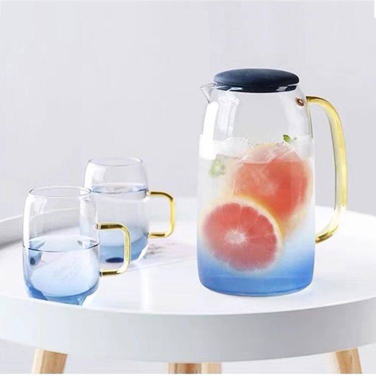 Pitcher Air Kaca Biru - China Blue Glass Water Pitcher Pengilang ...