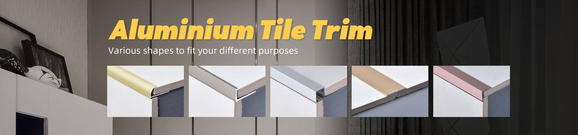 China Customized Aluminium Tile Trim Manufacturers Suppliers Factory ...