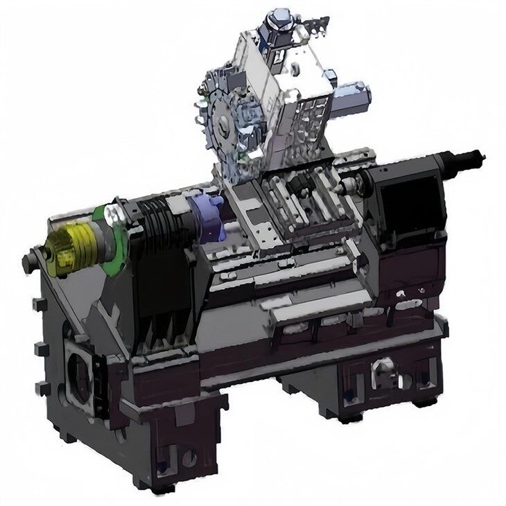 China Line Rail Inclined Bed CNC Lathe Manufacturers Suppliers Factory ...