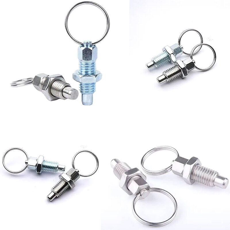 China Custom Knob Plunger Pull Ring Spring Lock Pin Manufacturers ...