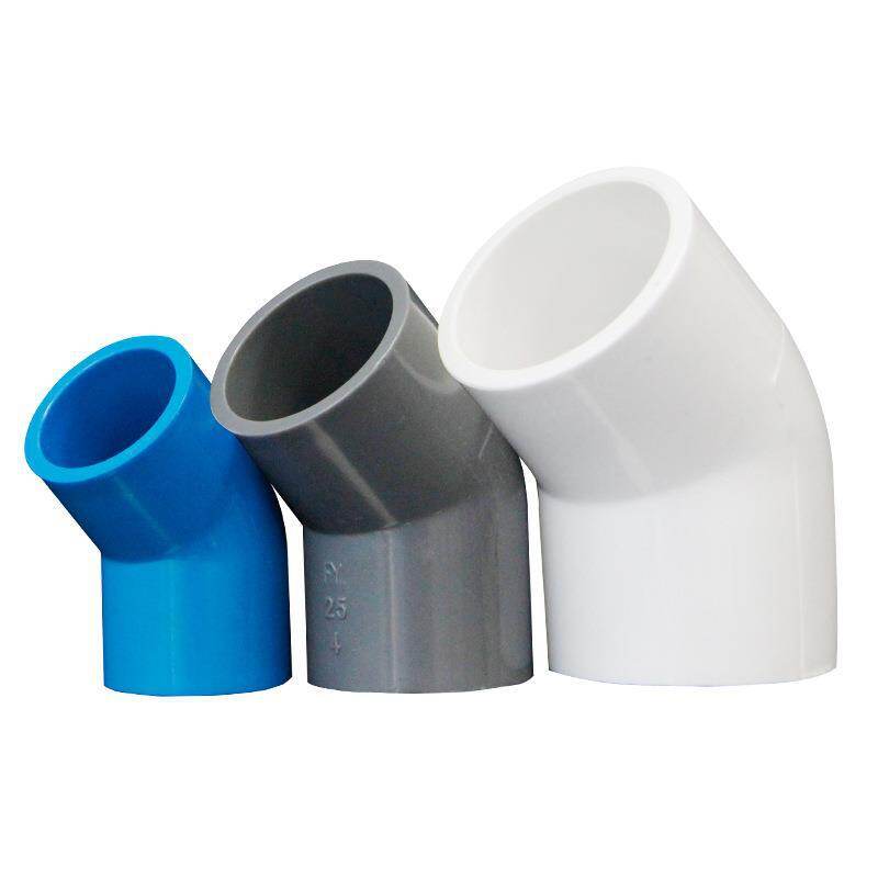 China PVC White Elbow 90 Degree Water Supply Pipe Fittings Plastic ...