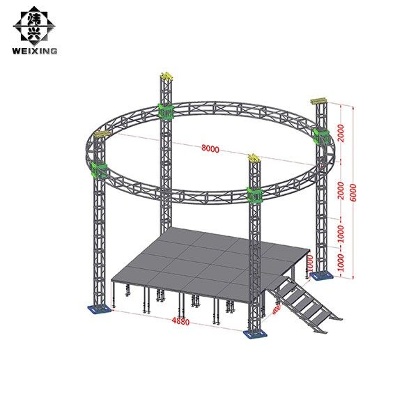 China Best Aluminium Alloy Circle Truss Manufacturers Suppliers Factory ...