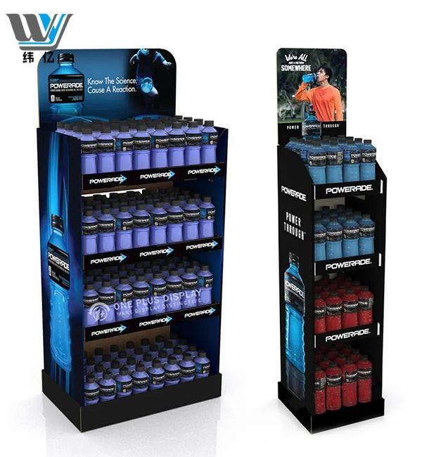 China PVC 4-Tier Display Rack For Skin Care Products Manufacturers ...